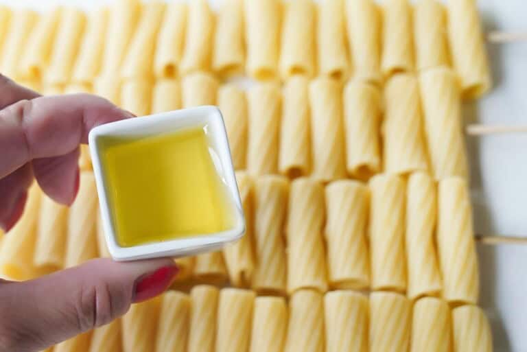 Veggie Pasta Kabobs - The Produce Moms