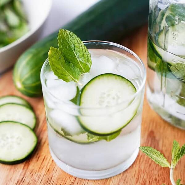 How To Make Cucumber Water - The Produce Moms